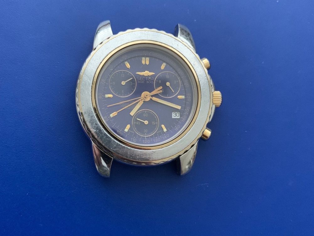 Sector SGE 300 Chronograph mit neuer Batterie läuft (Gebraucht) in Goldau für CHF 3 – mit ...