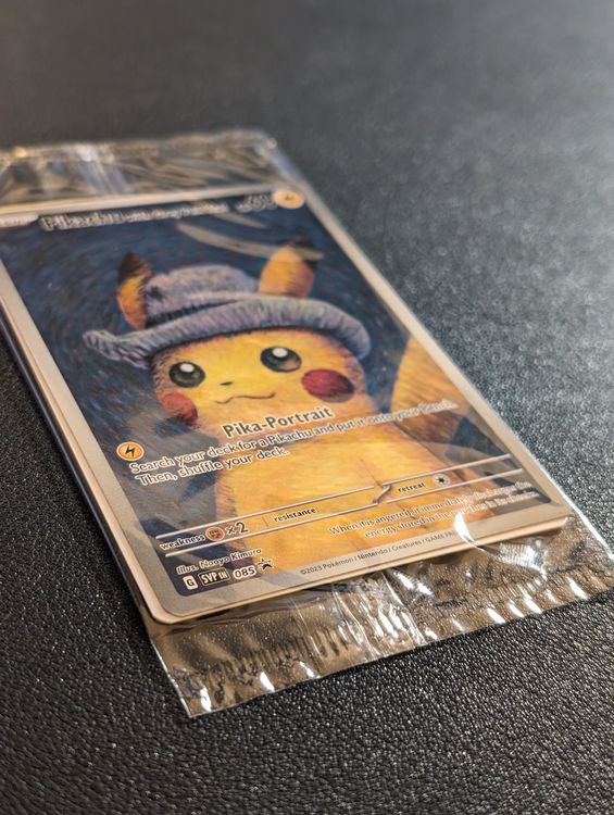 Pikachu with Grey Felt Hat (SVP 085) Van Gogh Promo | Kaufen auf Ricardo