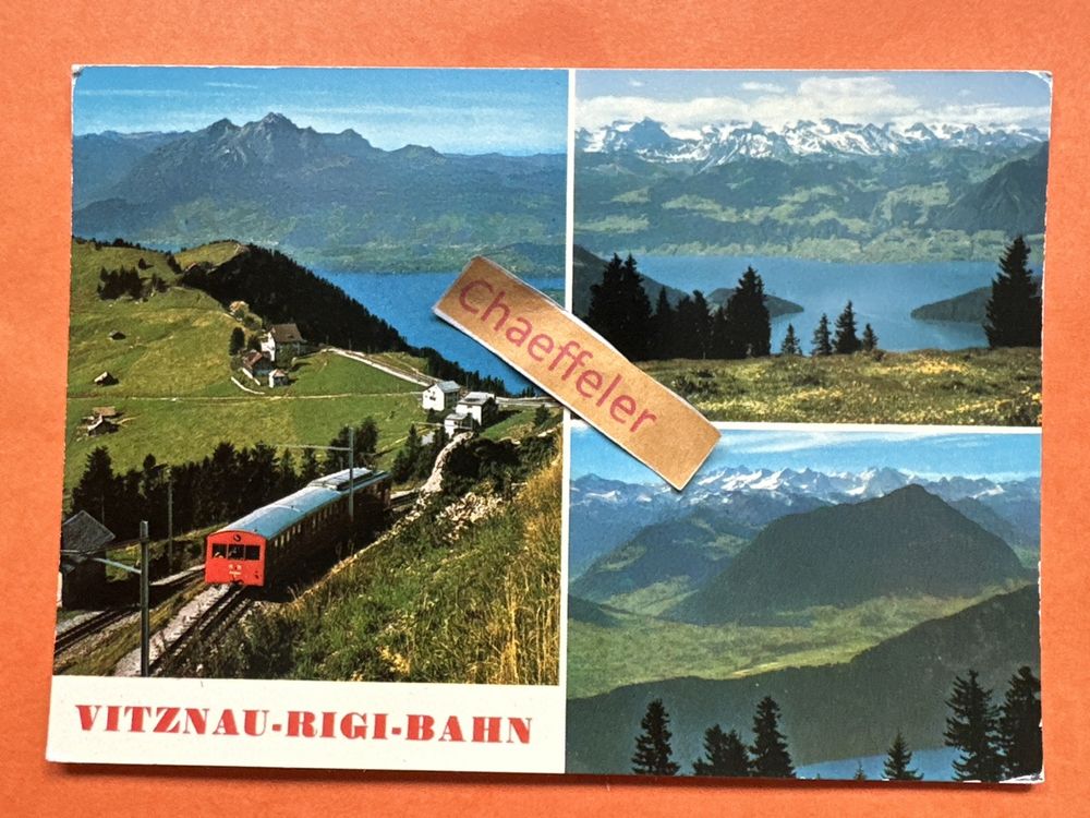 Vitznau-Rigi Bahn oberhalb Rigi-Staffel (Gebraucht) in Zürich für CHF 2 – mit Lieferung auf ...