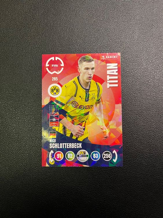 Panini Club World Cup 2025 Nico Schlotterbeck 285 (Neu (gemäss ...