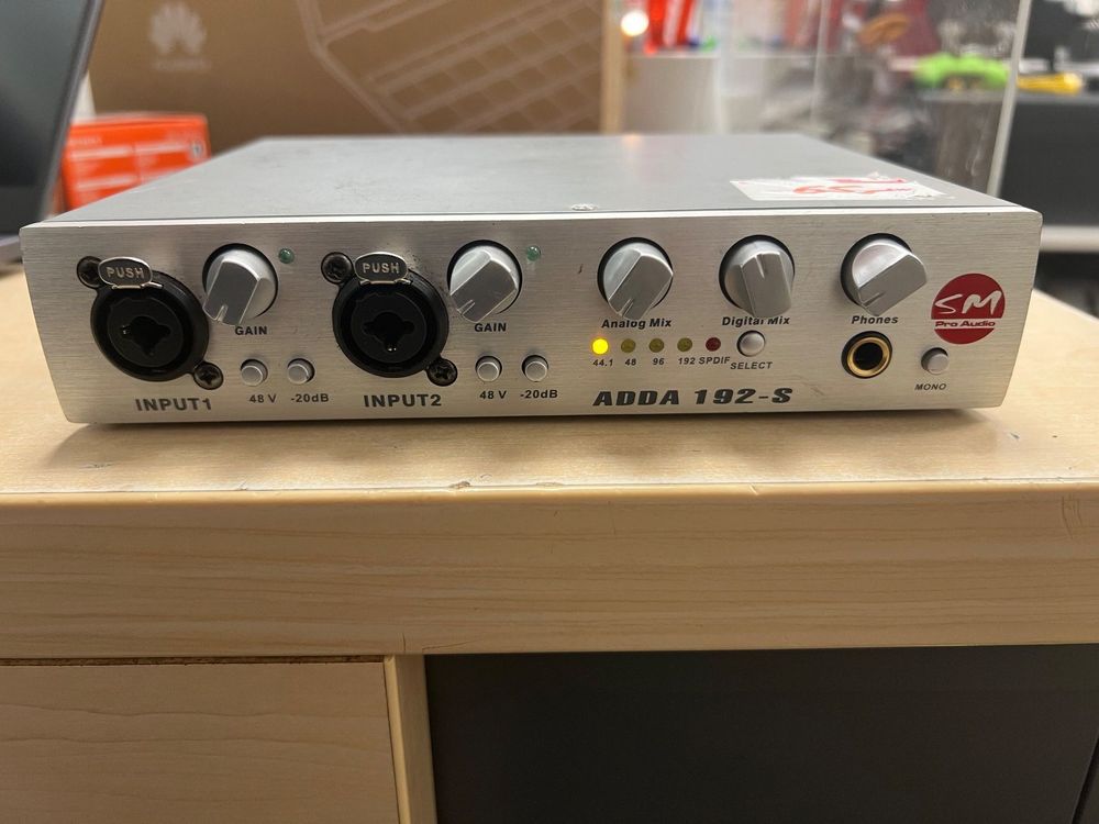 SM Pro Audio ADDA 192-S Analog / Digital Audio Interface (Gebraucht) in ...