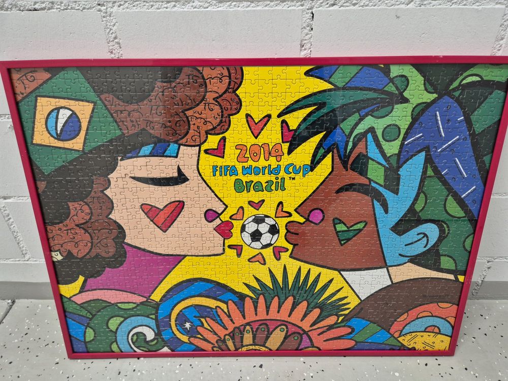 FIFA 2014 Brazil World cup rare collection puzzle (Neu (gemäss ...
