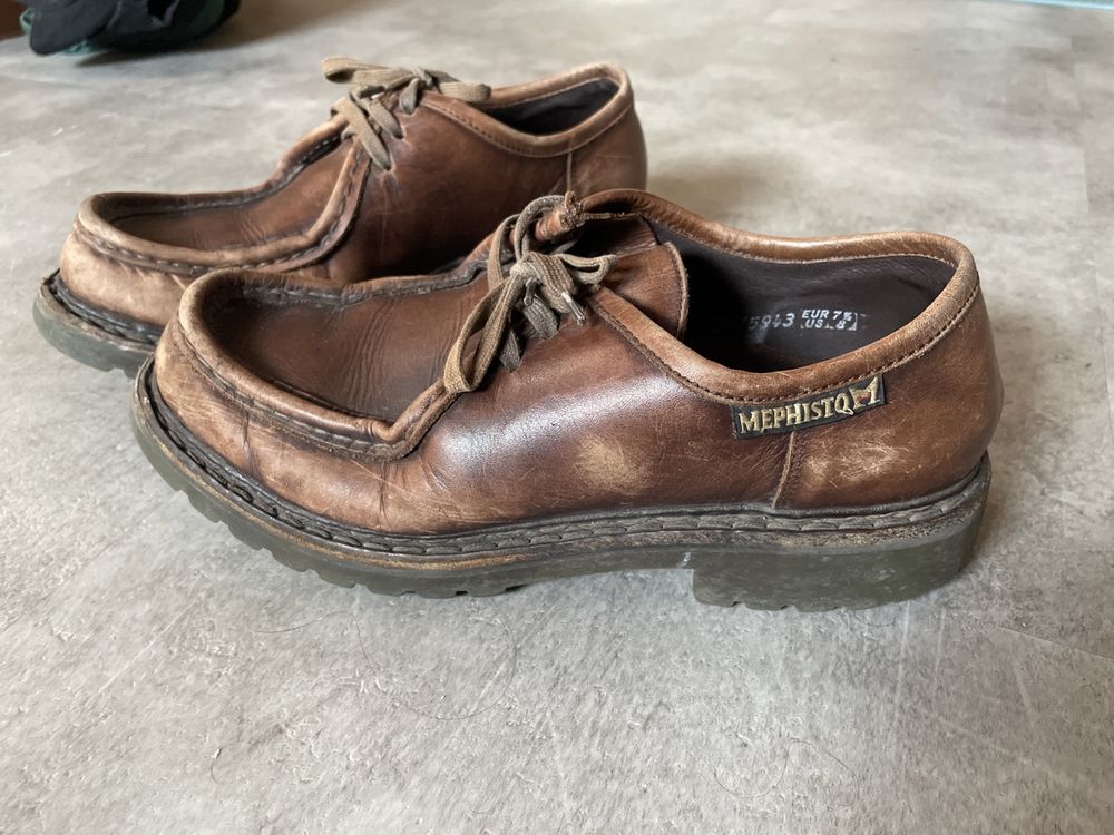 MEPHISTO peppo leather lace shoe | Kaufen auf Ricardo