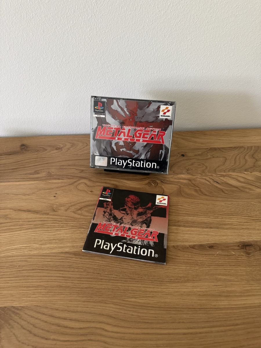 Metal Gear Solid PlayStation 1 Spiel - Top Zustand (Gebraucht) in ...