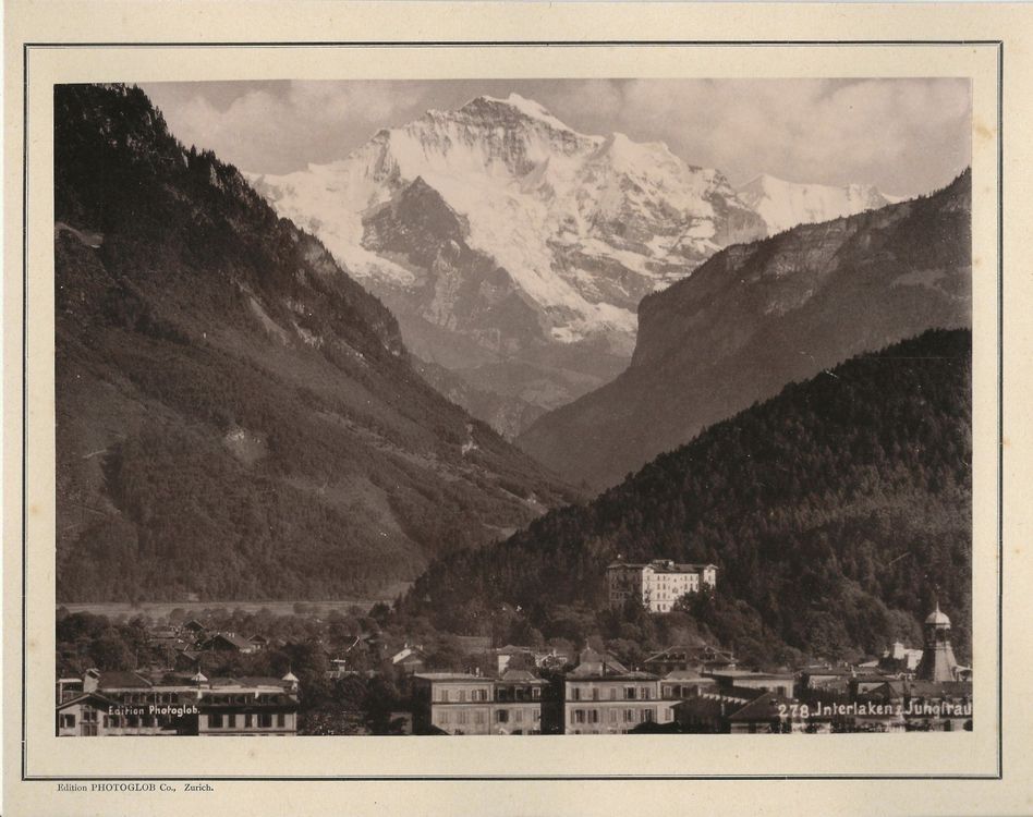Vintage Photoglob,Interlaken,Jungfrau (Gebraucht) in Frauenfeld für CHF 14 – mit Lieferung auf ...