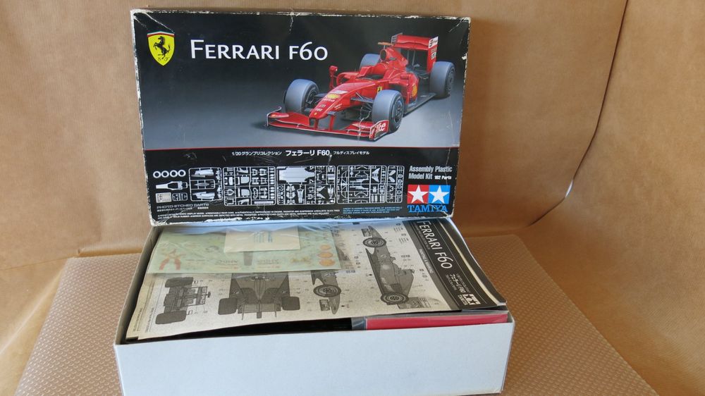 Ferrari F60 Tamiya vintage F1 auto 1:20er Modell | Kaufen auf Ricardo