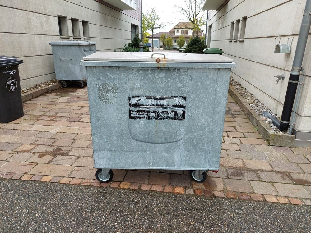 Metallcontainer 800L | Kaufen auf Ricardo