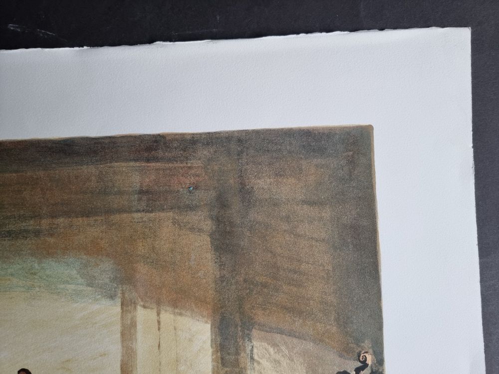 ROLF GFELLER, GROSSE LITHOGRAPHIE SIGNIERT NUMMERIERT (Gebraucht) in Gersau für CHF 75 – mit ...