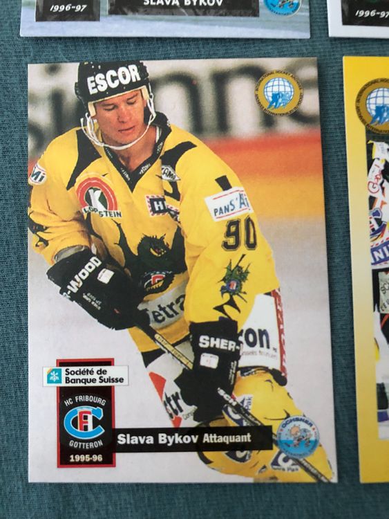 Bykov Khomutov Fribourg Gotteron Hockey Card (Gebraucht) in ...