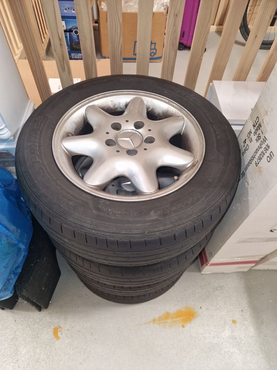 Mercedes Kompletträder Sommer (Gebraucht) in Bad Zurzach für CHF 25 – nur Abholung auf Ricardo ...