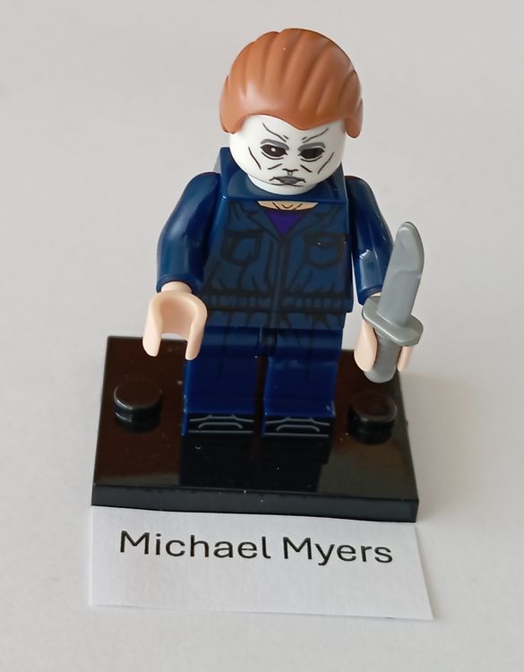 Horror-, Halloween Mini-Steckfigur Michael Myers,Lego-Komp. (Neu und ...