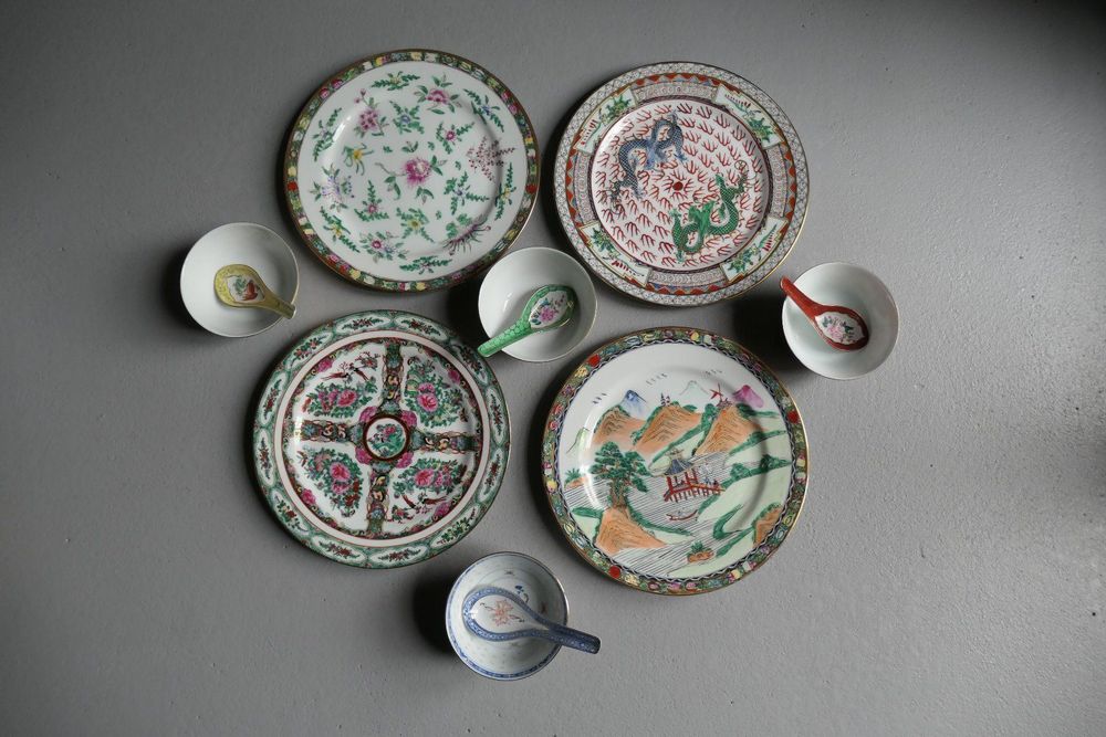 Handbemaltes chinesisches Porzellan | Kaufen auf Ricardo