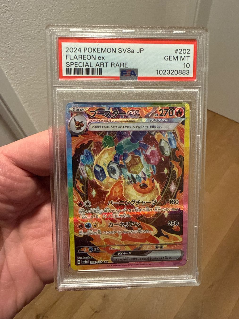 Pokemon PSA 10 Flareon Special Art Rare (Neu und originalverpackt) in ...