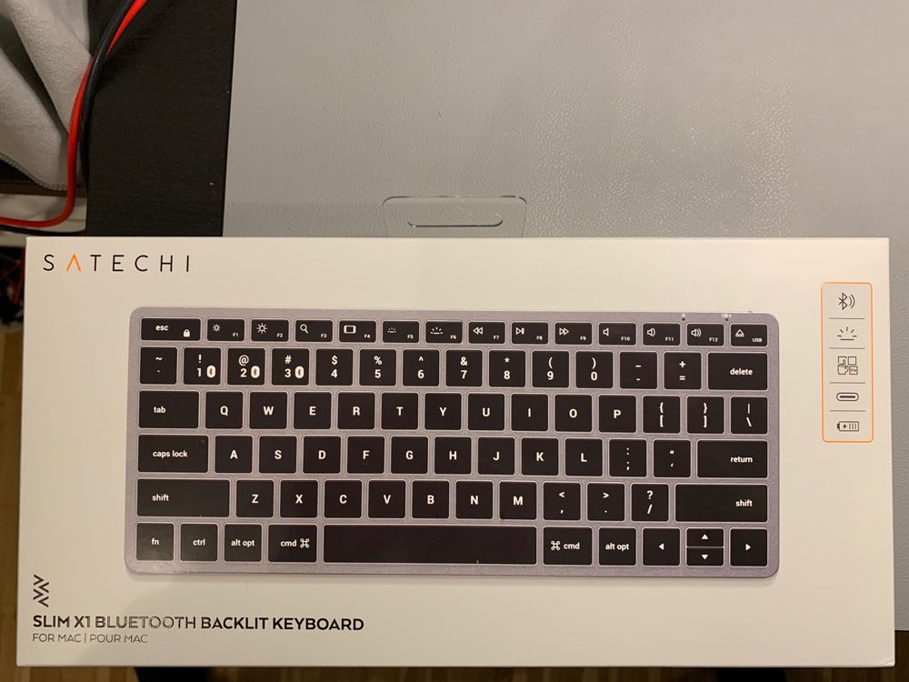 Satechi Slim X1 Bluetooth Keyboard US Layout (Neu (gemäss Beschreibung ...