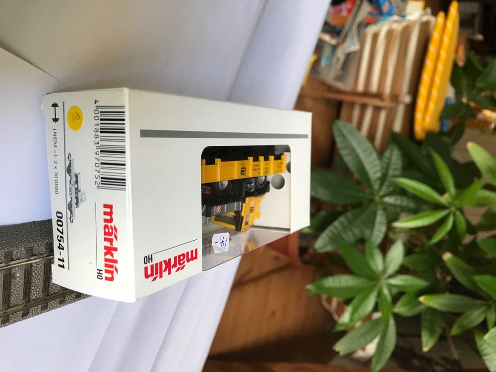 märklin 00754-11,niederbordwagen mit unimog „Leonhard Weiss“ | Kaufen ...