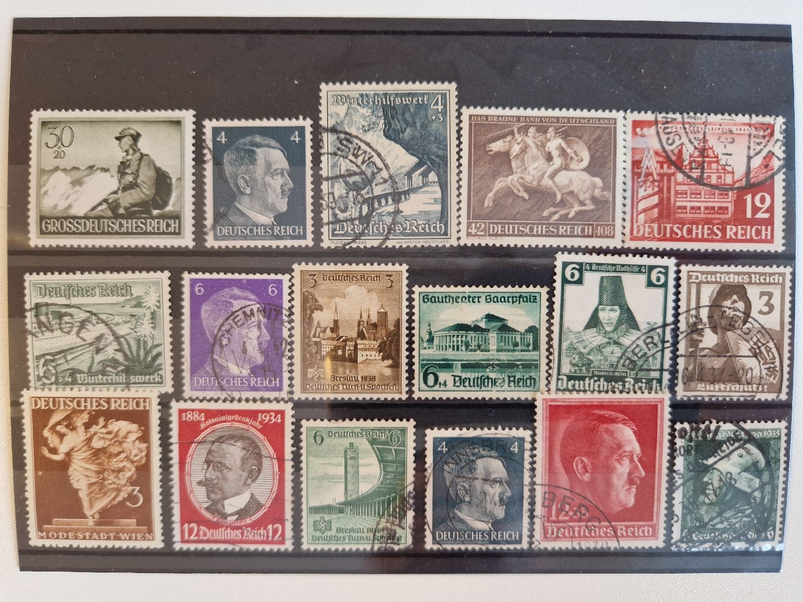 Deutsches Reich Briefmarken Adolf Hitler (Gebraucht) in St. Gallen für ...