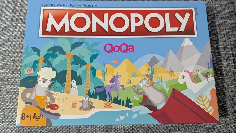 Monopoly QoQa Edition Suisse Romande 🇨🇭 (Neuf avec emballage d'origine ...