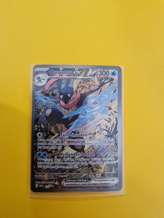 Pokemon Quajutsu ex SVP 132 Deutsch (Gebraucht) in Winterthur für CHF ...