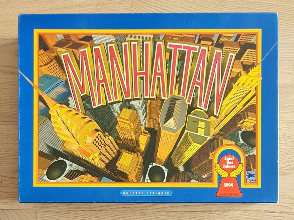 MANHATTAN - Spiel des Jahres 1994 - schnelle Lieferung! (Gebraucht) in ...