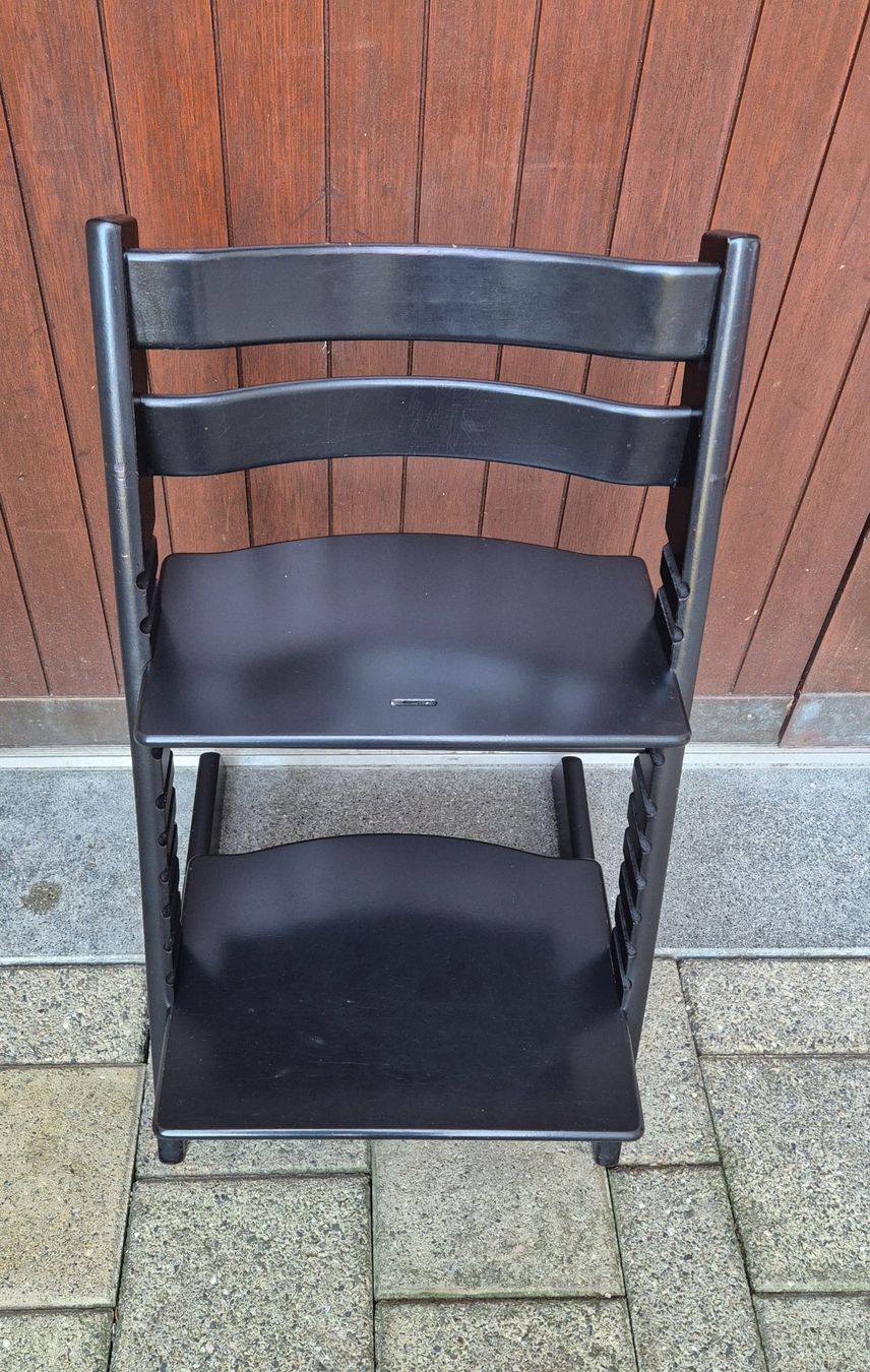 Wunderschne Stokke Tripp Trapp Schwarz Fotos