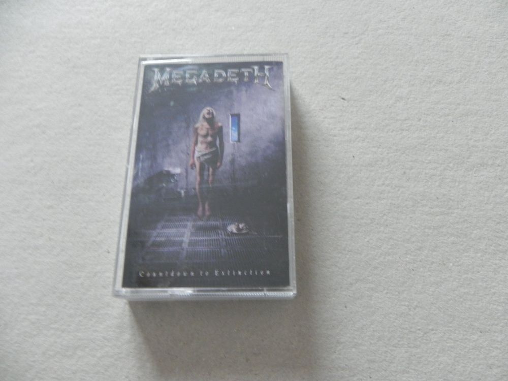 MC US Heavy Metal Band Megadeth 1992 Countdown to Extinction | Kaufen ...