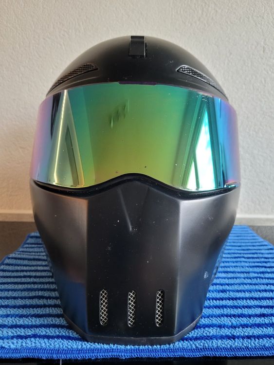 Ab 1.- Franken Bandit "Alien II" Motorrad Helm | Kaufen auf Ricardo