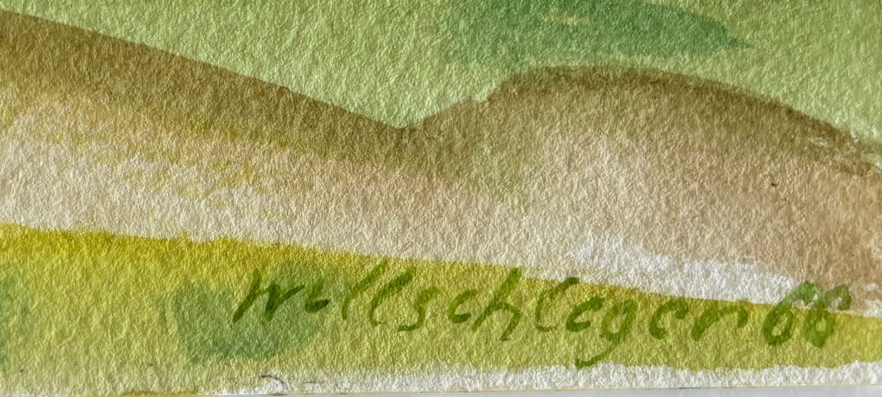 Hans Wullschleger (1913-1987), Aquarell, Expressiv, 1966 (Gebraucht) in ...