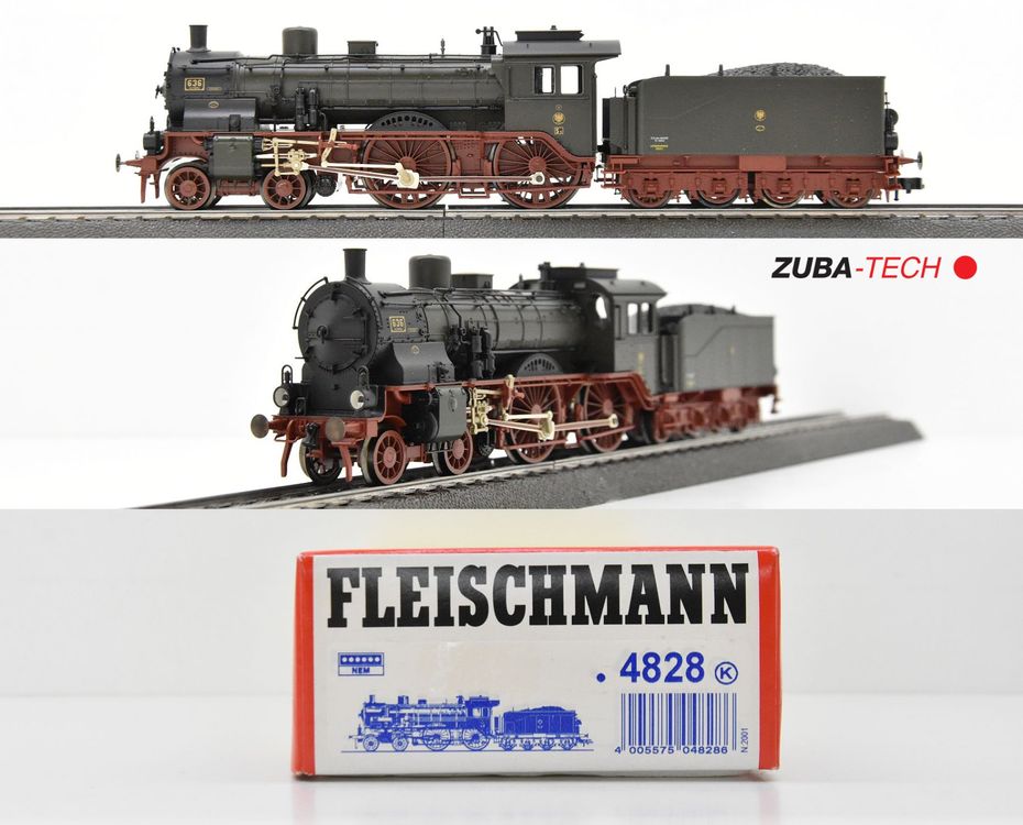 Fleischmann 4828 Dampflok S 6 KPEV GS Analog mit OVP (Gebraucht) in St ...