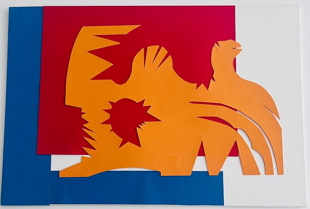 Sehr Interessante Collage Mischtechnik | Kaufen auf Ricardo