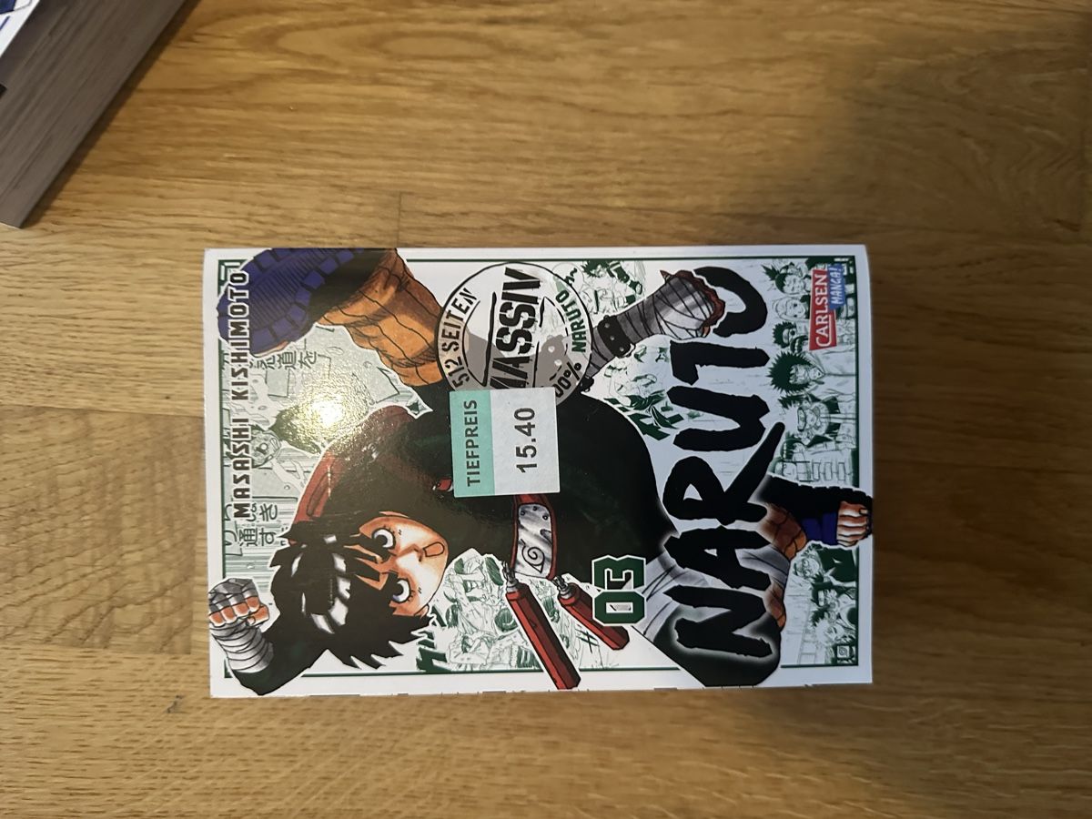 Naruto Manga Massiv, Band 1-8, Komplettset, Top Zustand! (Gebraucht) in ...