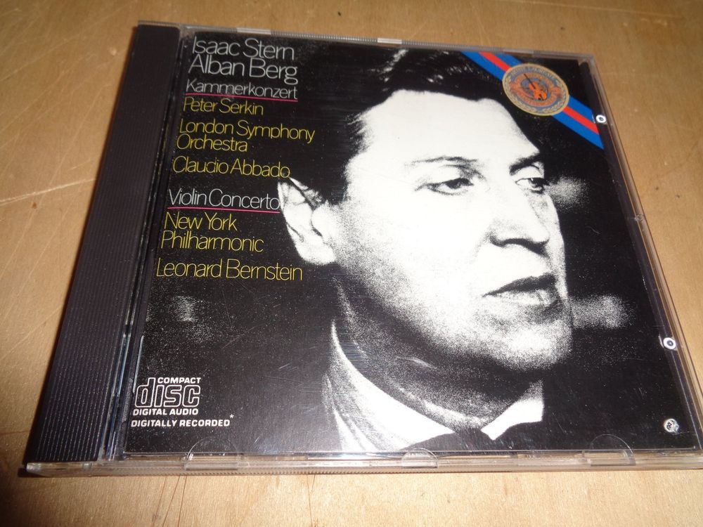 ISAAC STERN - ALBAN BERG - KAMMERKONZERT - VIOLIN CONCERTO (Gebraucht ...