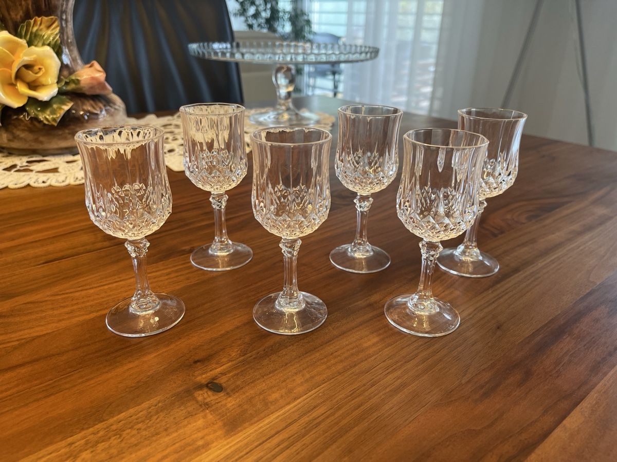 6 Kristall Römer Gläser (Gebraucht) in Adliswil für CHF 35 – mit ...