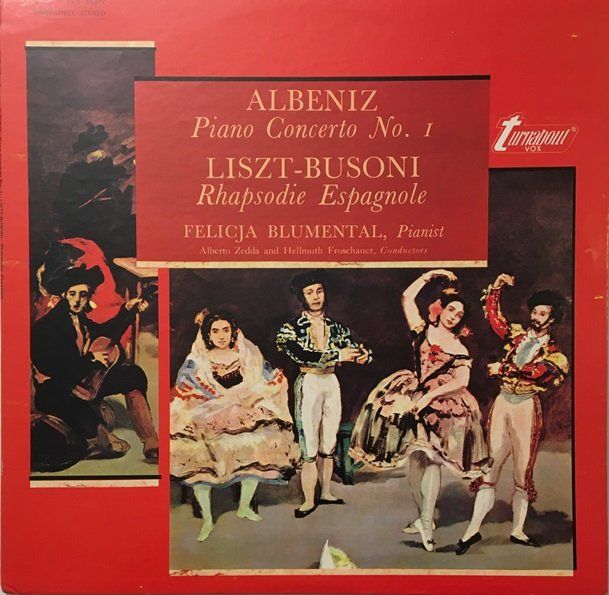 Albeniz - Klavierkonzert / Liszt – Rhapsodie espagnole (LP) (Gebraucht ...