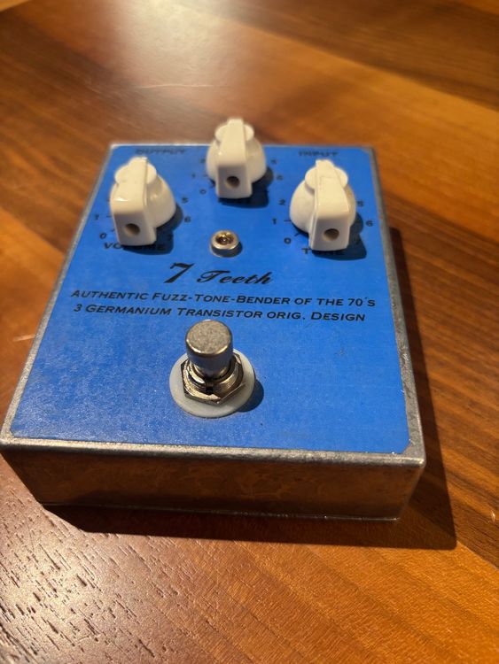 7-TEETH Authentic Fuzz Tone Bender Pedal | Kaufen auf Ricardo