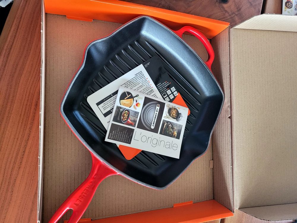 Le Creuset Grillpfanne (Neu und originalverpackt) in Gwatt (Thun) für CHF 70 – mit Lieferung auf ...