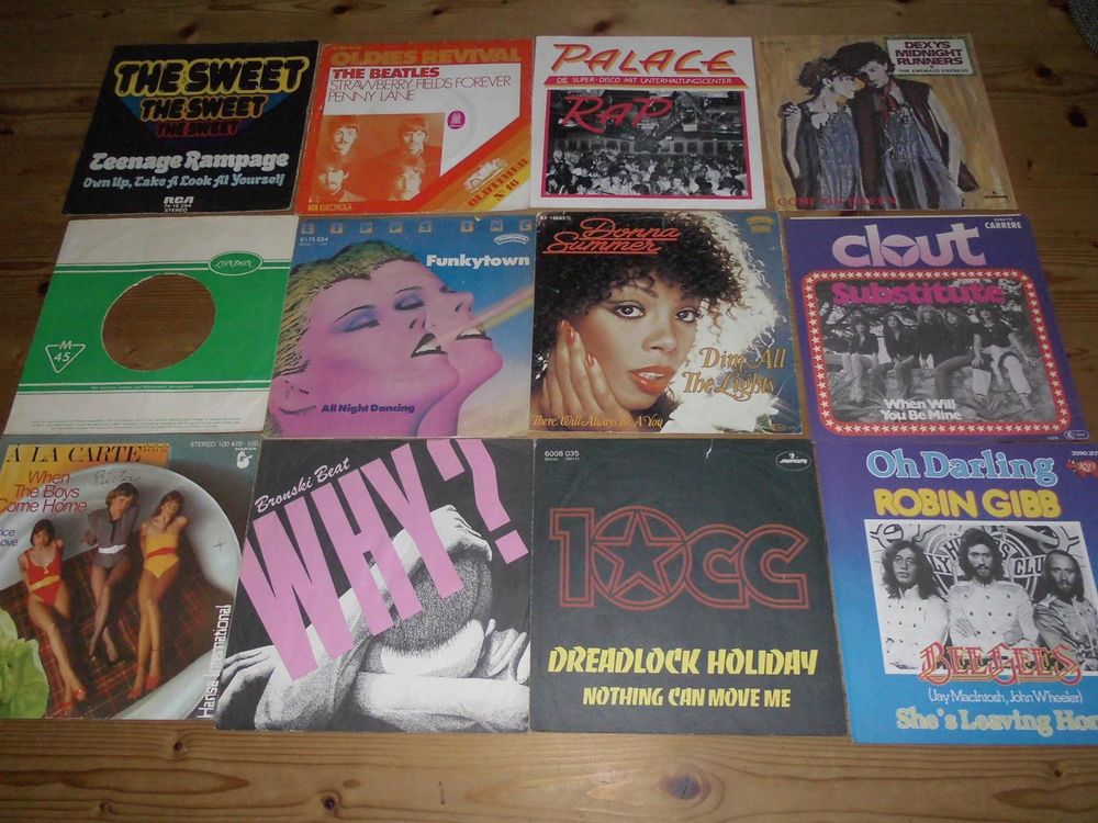 Sammlung Vinylcover 7 mit 100 Cover | Kaufen auf Ricardo