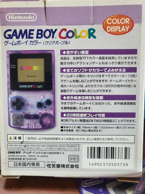 NINTENDO GAME BOY COLOR (Gebraucht) in Schönenberg ZH für CHF 112 – mit ...