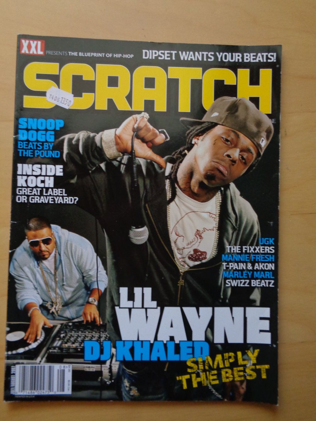 XXL Scratch magazine July 2007 Dipset Marley Marl Lil Wayne (Gebraucht ...