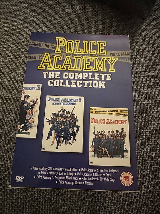 Police Academy DVD Complete Set - English (Gebraucht) in Bottmingen für ...