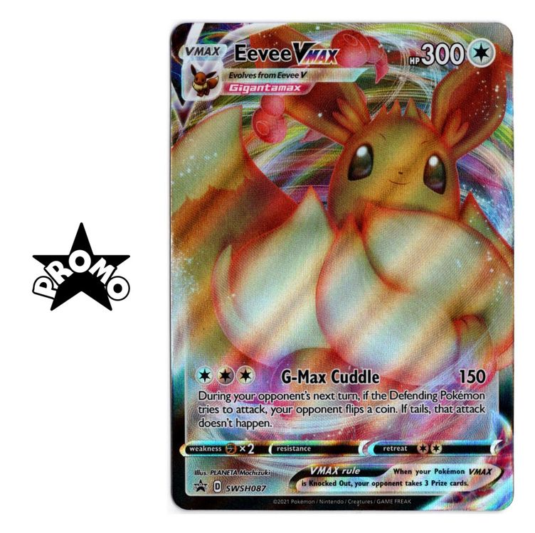 Black Star Promo Eevee VMAX SWSH087 EN | Kaufen auf Ricardo