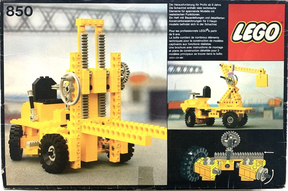 Lego Technik 850: Fork-Lift Truck | Kaufen auf Ricardo