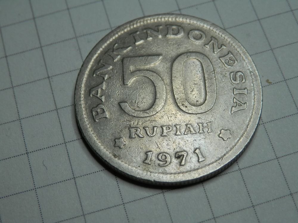 Indonesien 50 Rupiah, 1971 (Gebraucht) in Weiach für CHF 1 – mit ...
