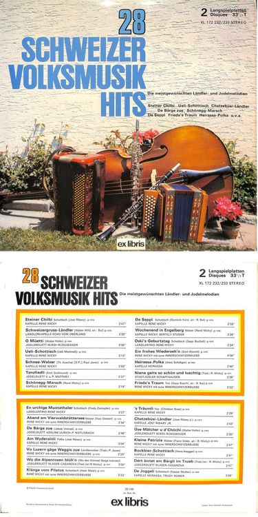 LP: 28 Schweizer Volksmusik Hits - 2 LPs (Gebraucht) in Trimmis für CHF 1 – mit Lieferung auf ...