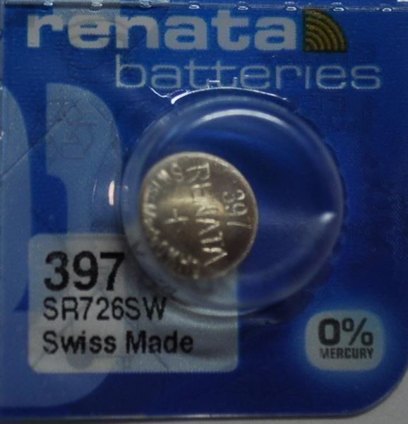 Renata Batterie Typ 397 für Swatch usw (Neu und originalverpackt) in ...