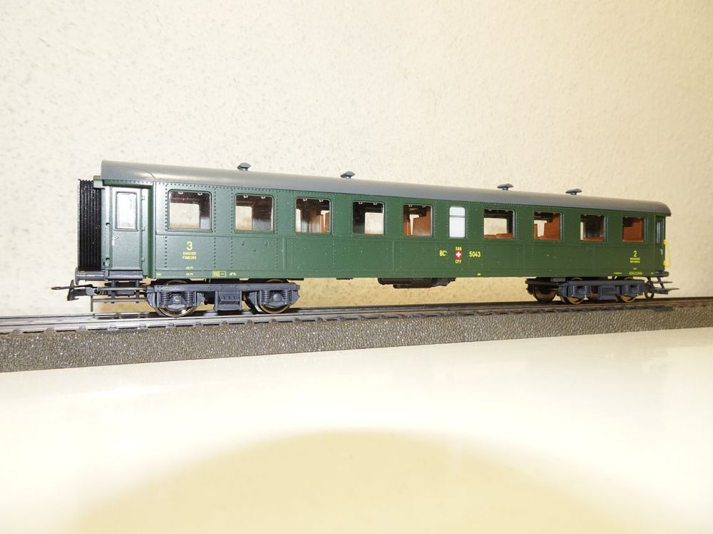 Roco Personenwagen SBB 2. Kl. BC4 5043 HO (3) (Gebraucht) in Luzern für CHF 23.9 – mit Lieferung ...