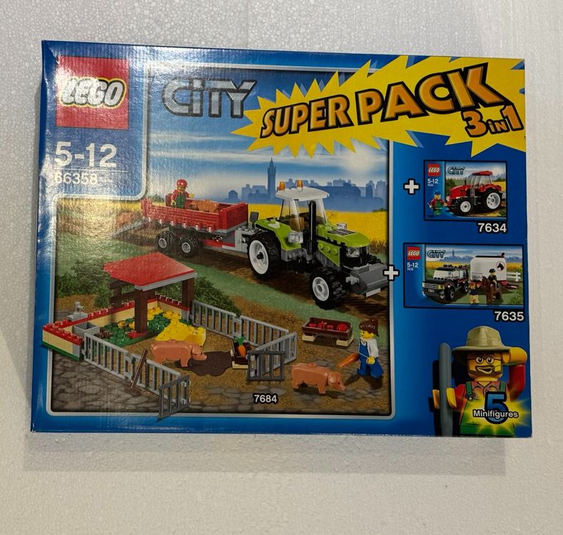 LEGO City Superpack 3 in 1 66358 (Seltenheit) (Neu und originalverpackt ...