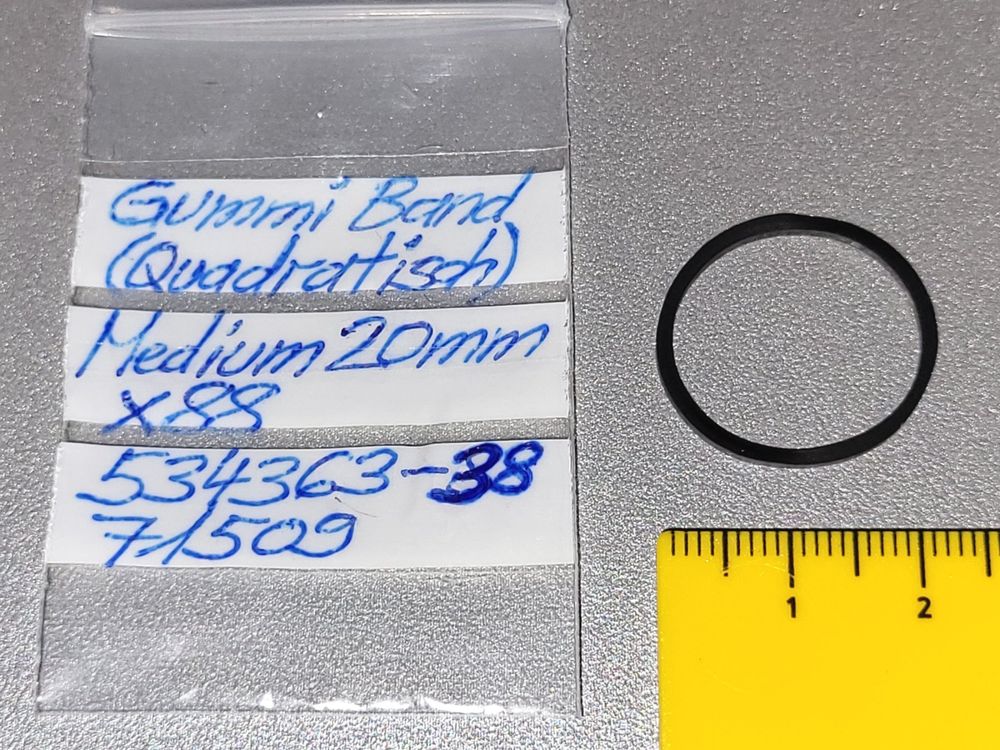 1x Lego Gummi Band Medium Ø-24mm 3-L - x88/71509/534363-38 (Gebraucht ...