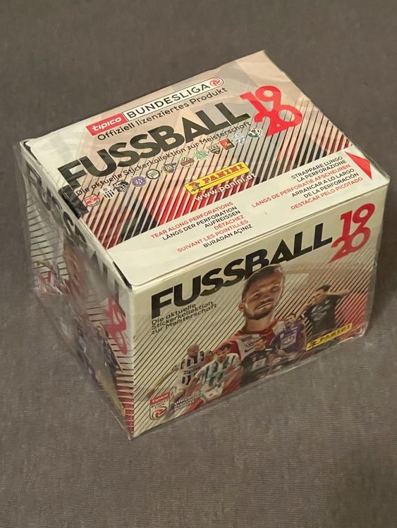 Panini Display Box Bundesliga Österreich 2019 Haaland Rookie (Gebraucht ...