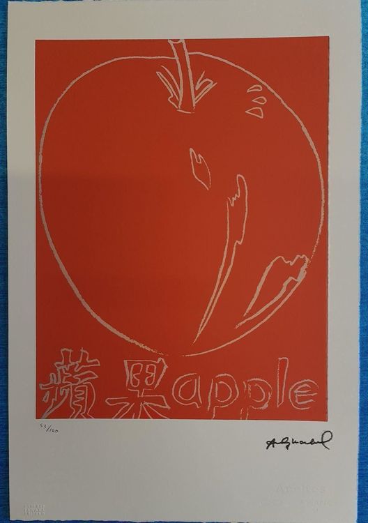 Andy Warhol "Apple" (Neu (gemäss Beschreibung)) in Basel für CHF 20 ...