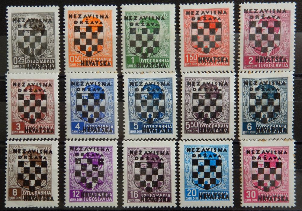 Kroatien Kat. 9-23 * 1941 | Kaufen auf Ricardo